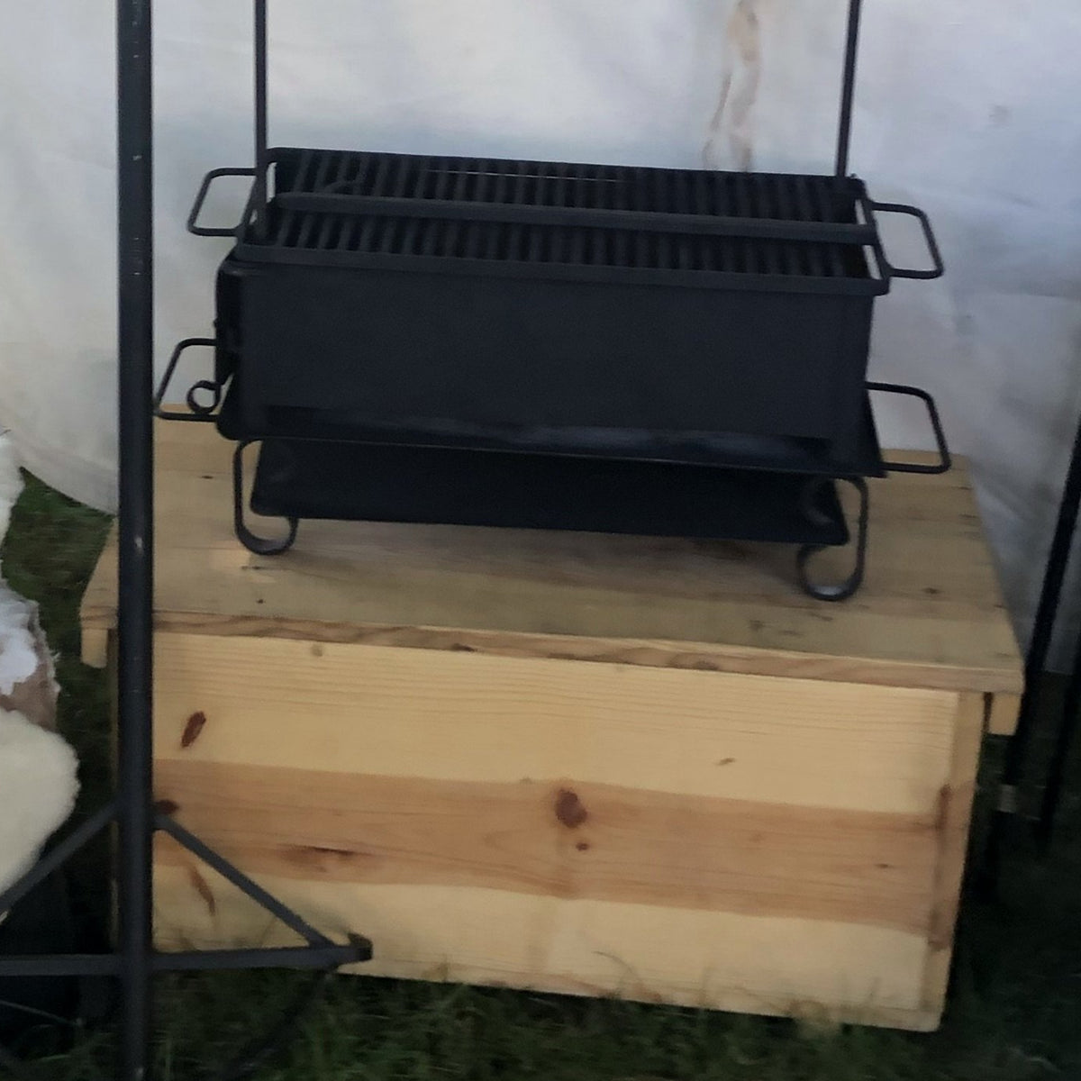 Wooden Box for Brazier – Apple Cart Creations